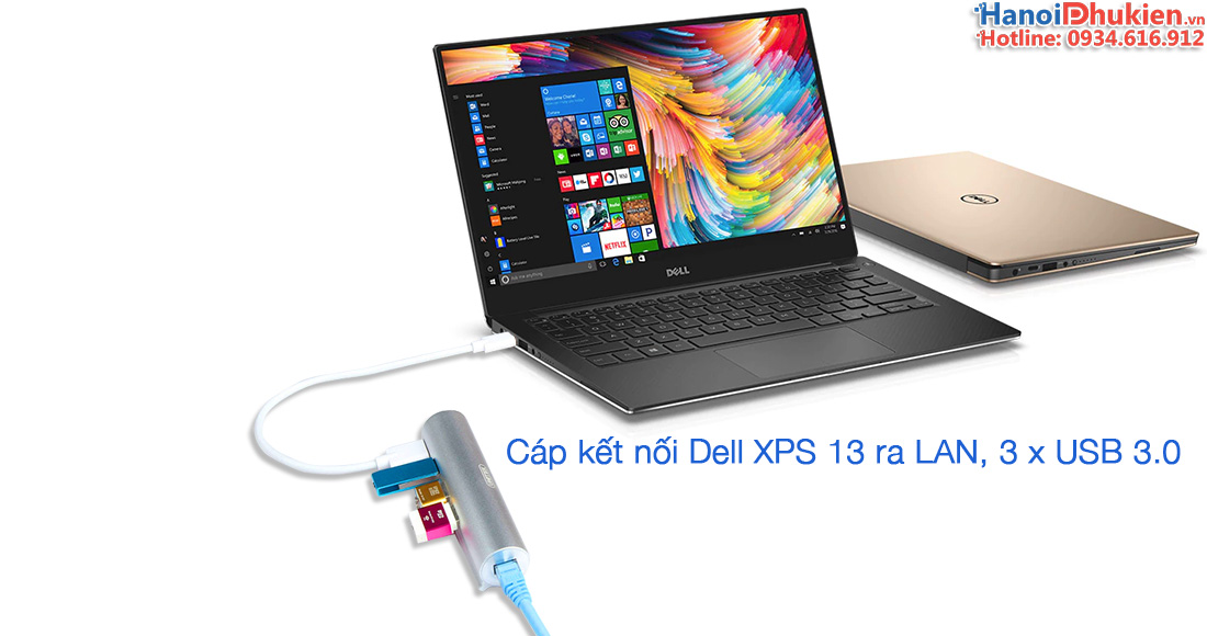 kết nối Dell XPS 13 ra cổng mạng LAN Ethernet | Cộng đồng kiếm tiền ...